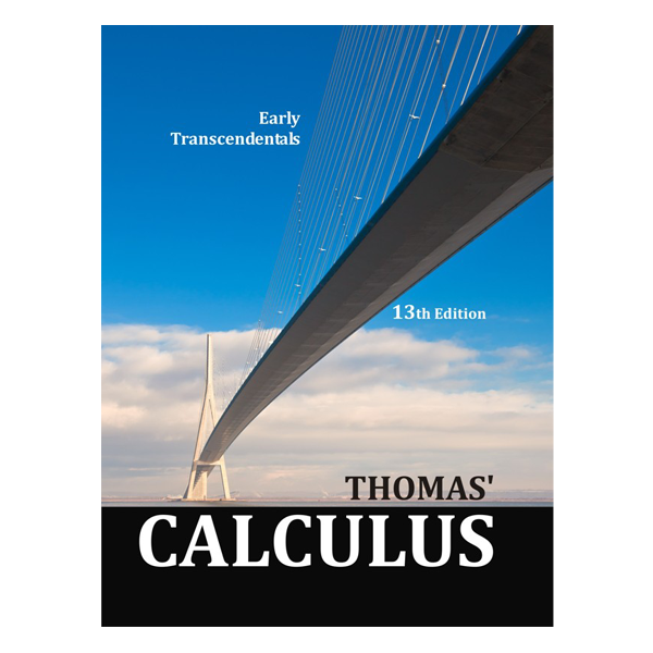 Thomas’ Calculus Early Transcendentals 13th Buy Online in Pakistan ...